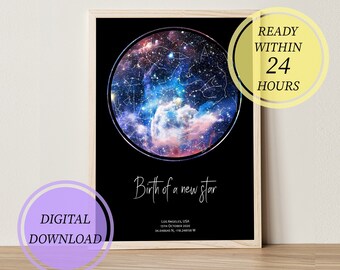 Personal Star Chart - Etsy