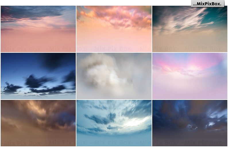 Long Exposure Sky Overlays - Etsy