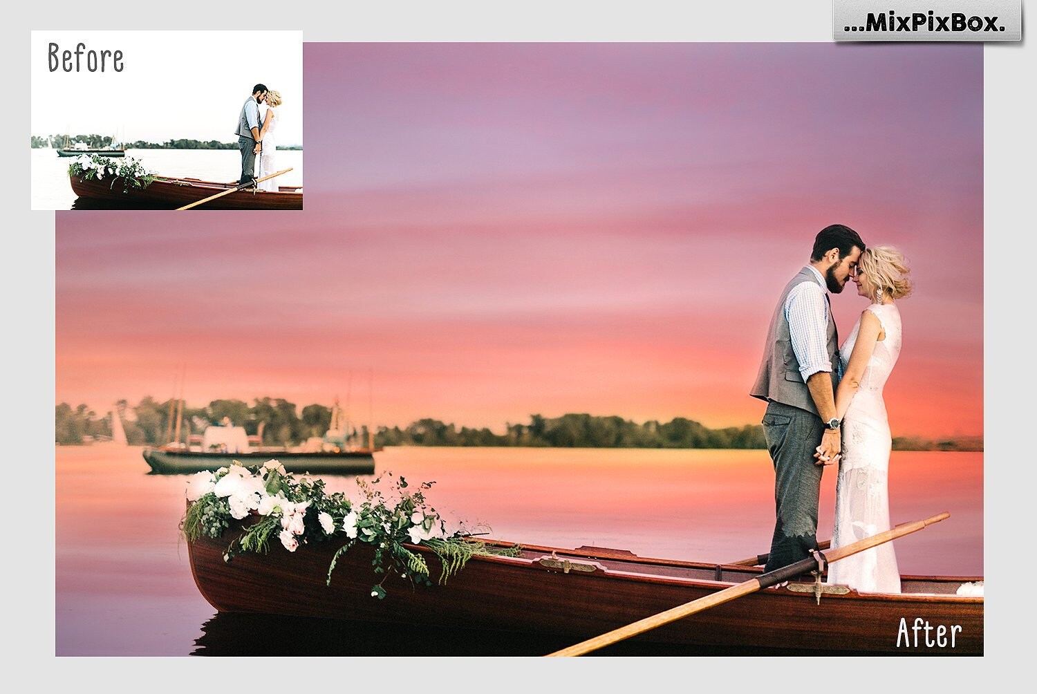 Sunset Sky Photo Overlays - Etsy