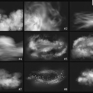 Fog Photo Overlays - Etsy