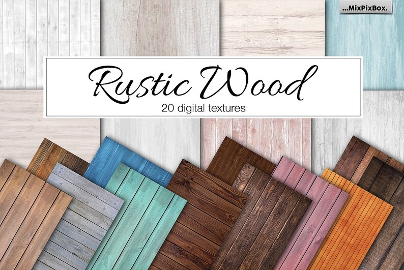 Rustic Wood Textures - Etsy