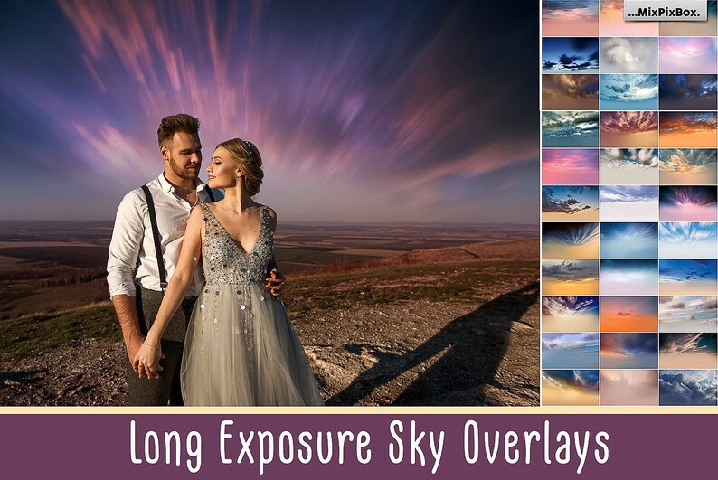 Long Exposure Sky Overlays - Etsy