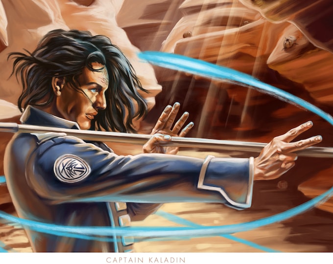 Captain Kaladin Kaladin Stormblessed Stormlight Archive Brandon ...
