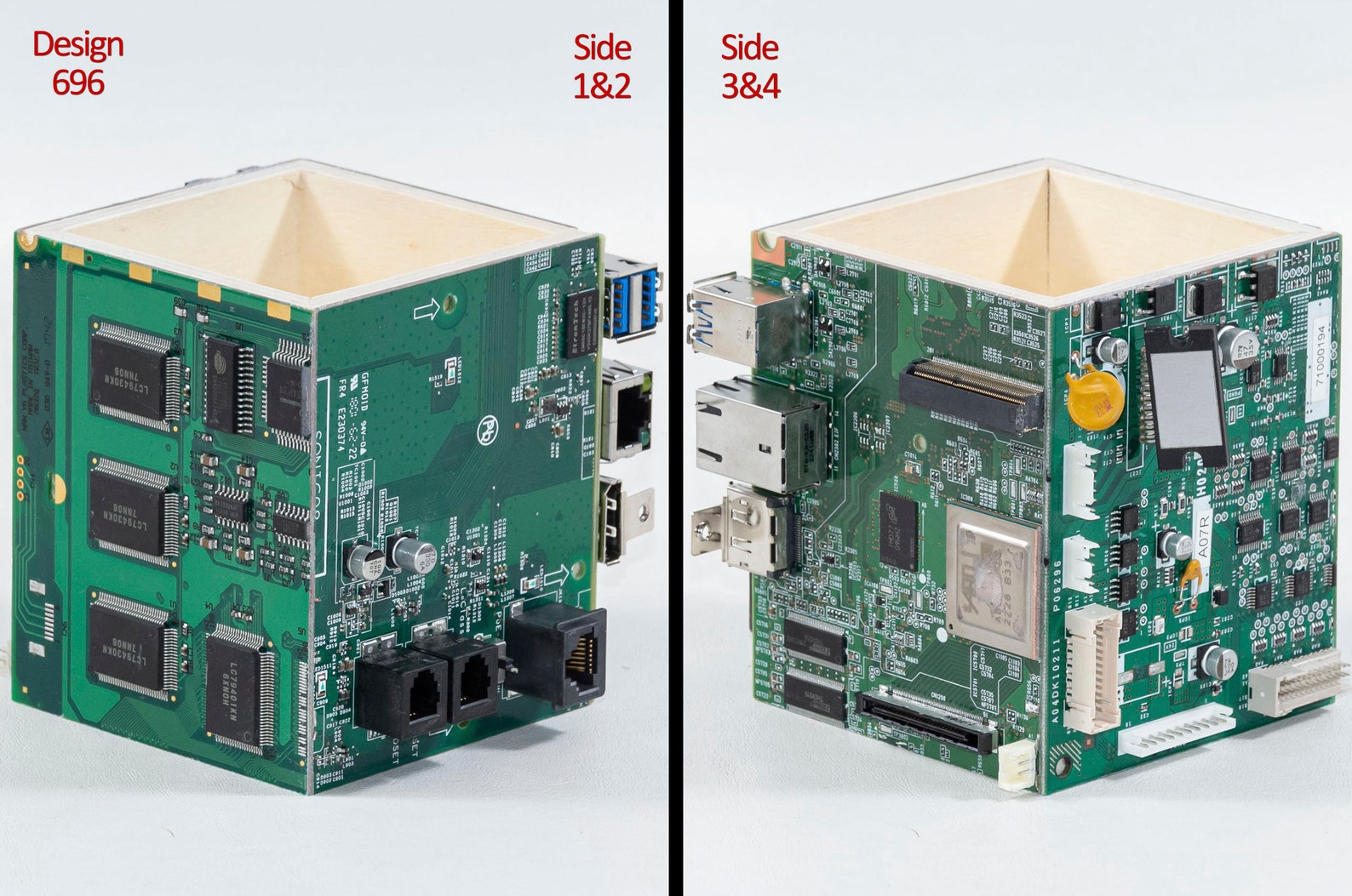 Circuit Board Pencil Pen Holder, Computer Industrial Look, With ...