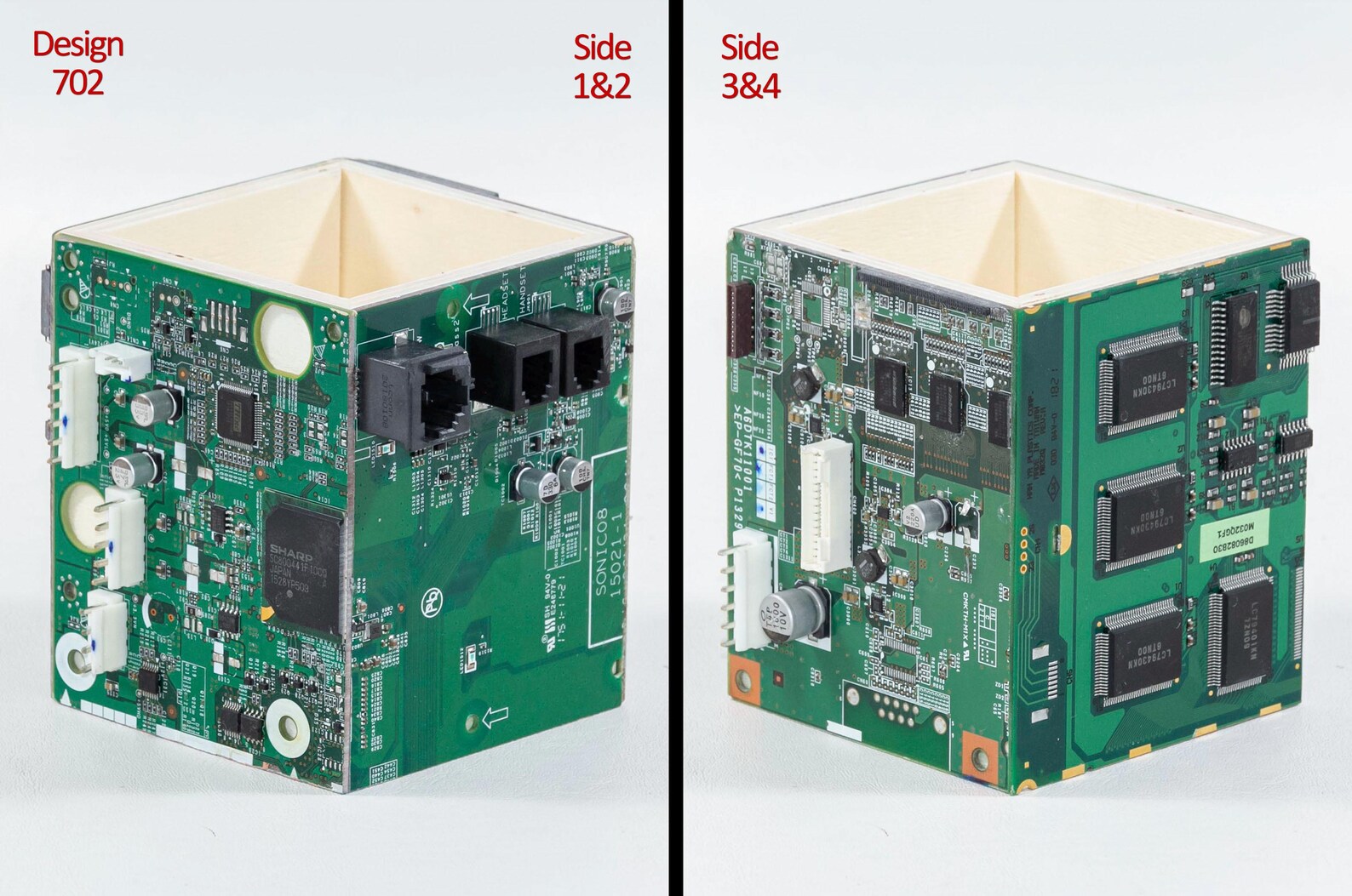 Circuit Board Pencil Pen Holder, Computer Industrial Look, With ...