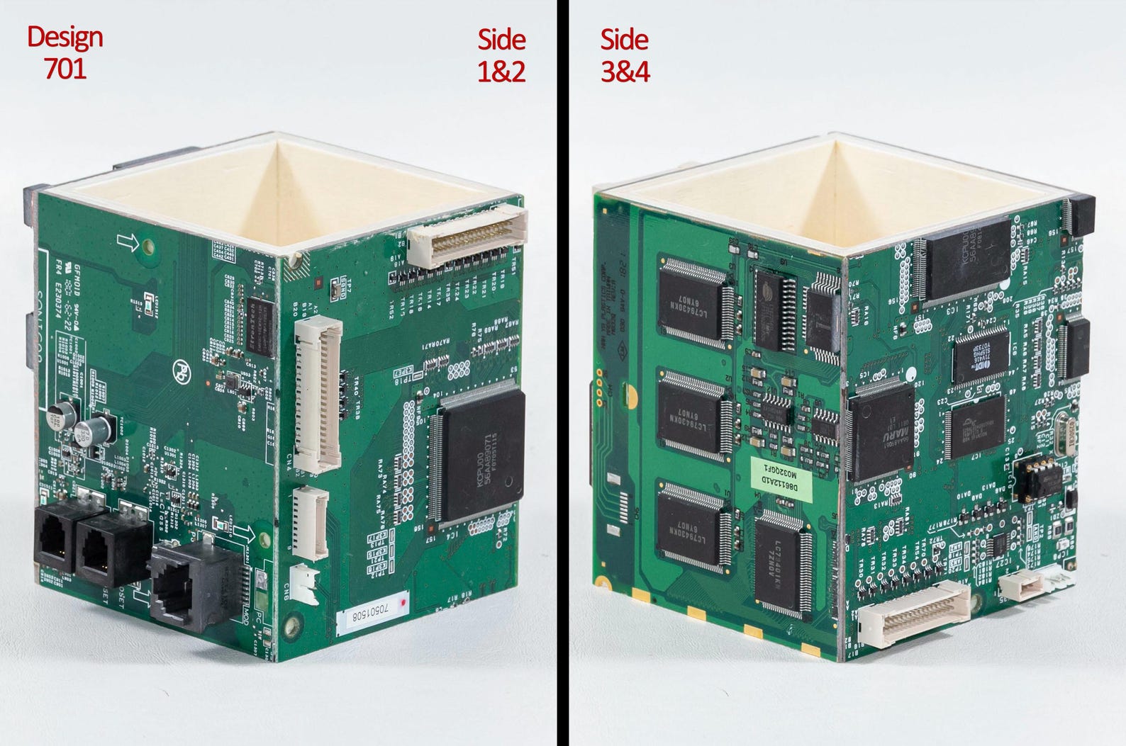 Circuit Board Pencil Pen Holder, Computer Industrial Look, With ...
