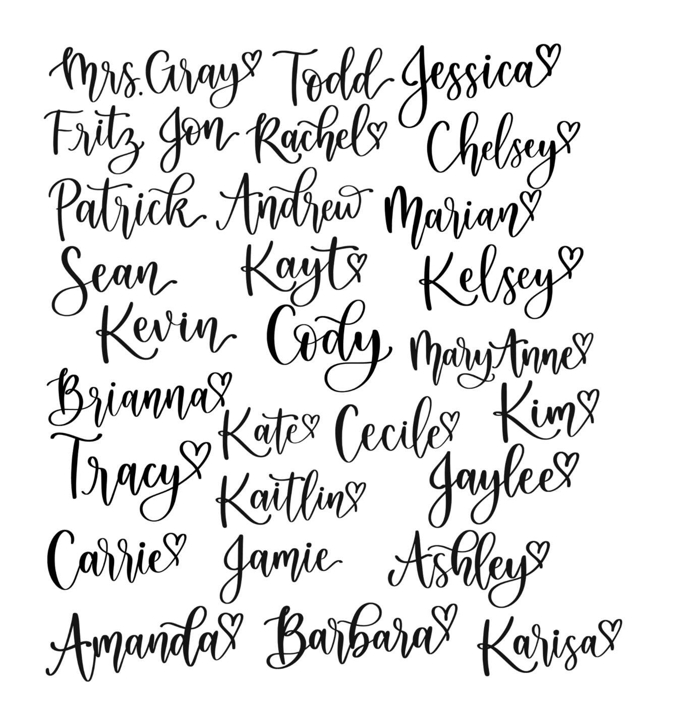 The Name Cody In Cursive