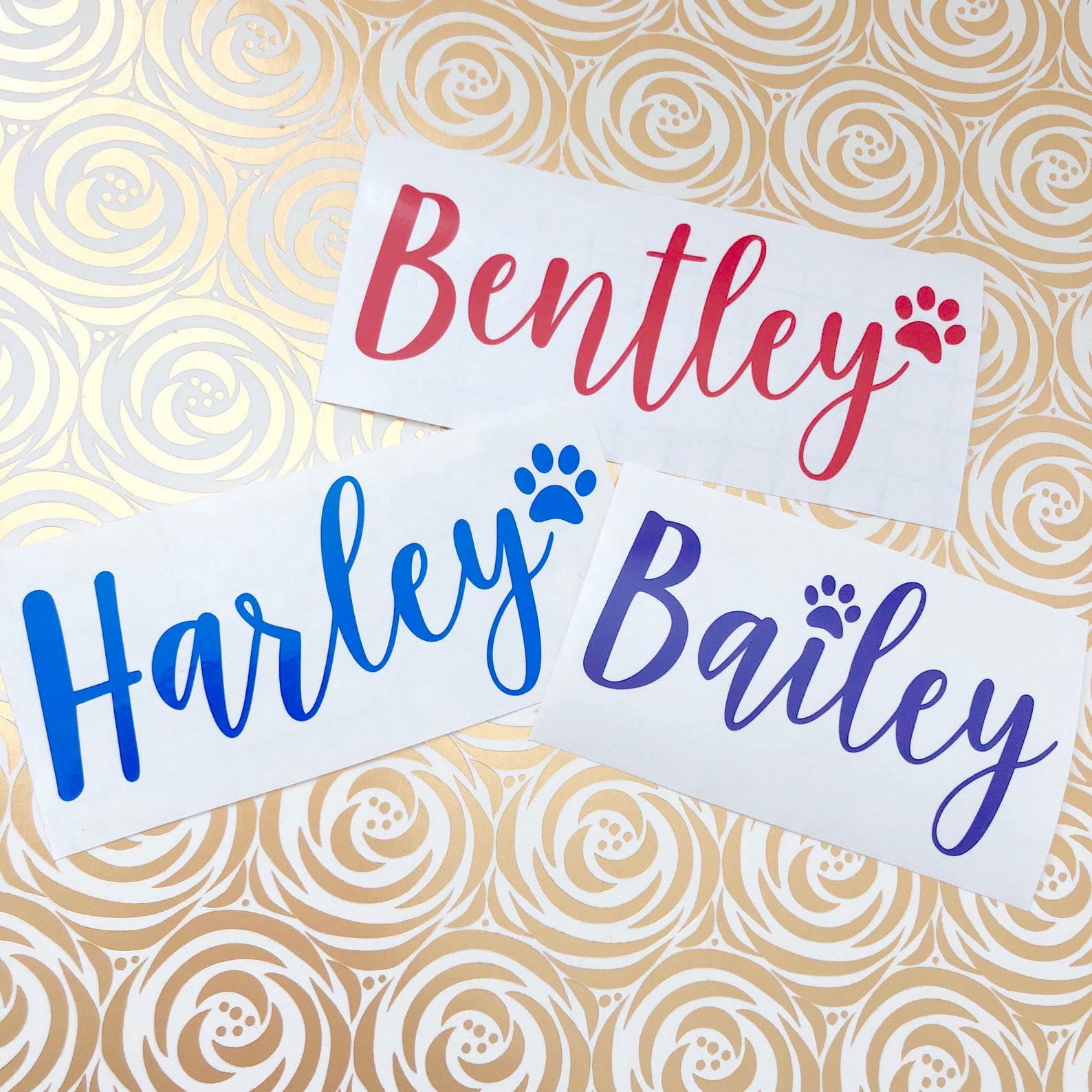 Pet Food Bowl Vinyl Decal Dog Food Bowl Decal Dog Bowl Decal Treats ...