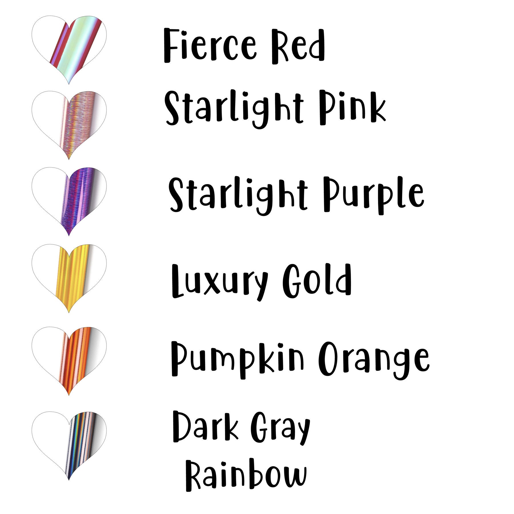 Monogram Initial Hearts Holographic Vinyl Decal | Monogram Initial ...