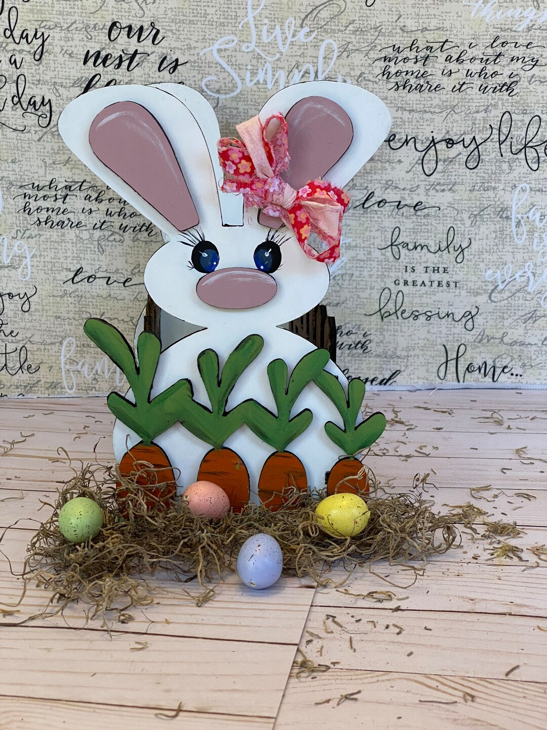 Bunny Easter Basket/box - Etsy
