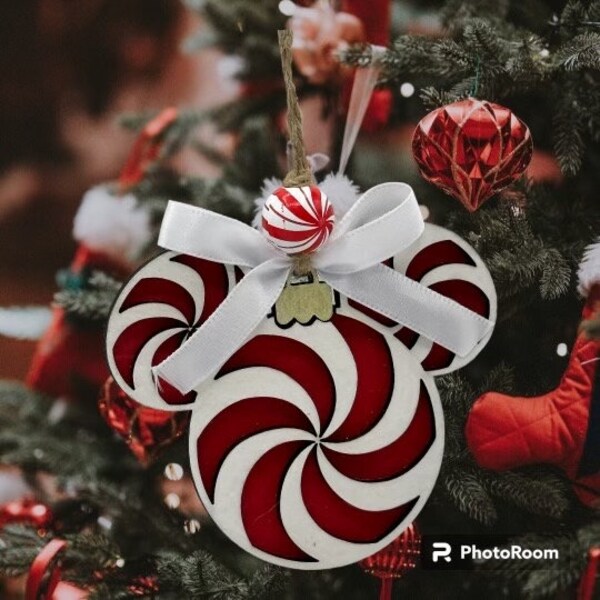 Peppermint Ornament - Etsy