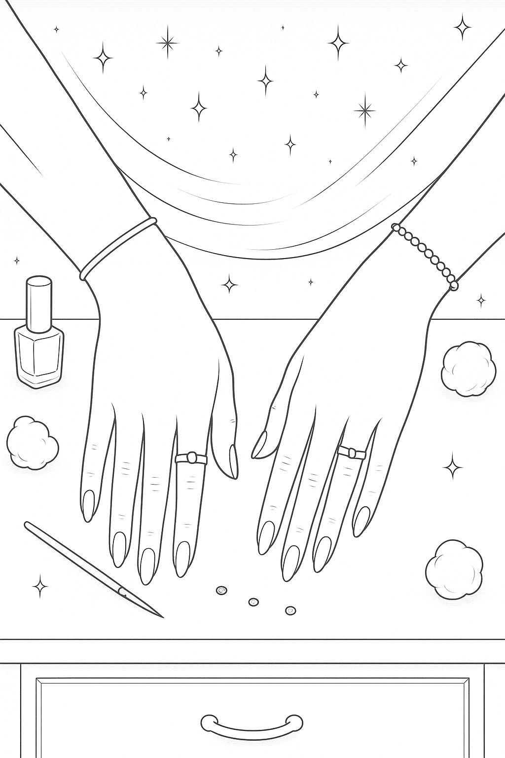 Makeover Coloring Pages - Etsy