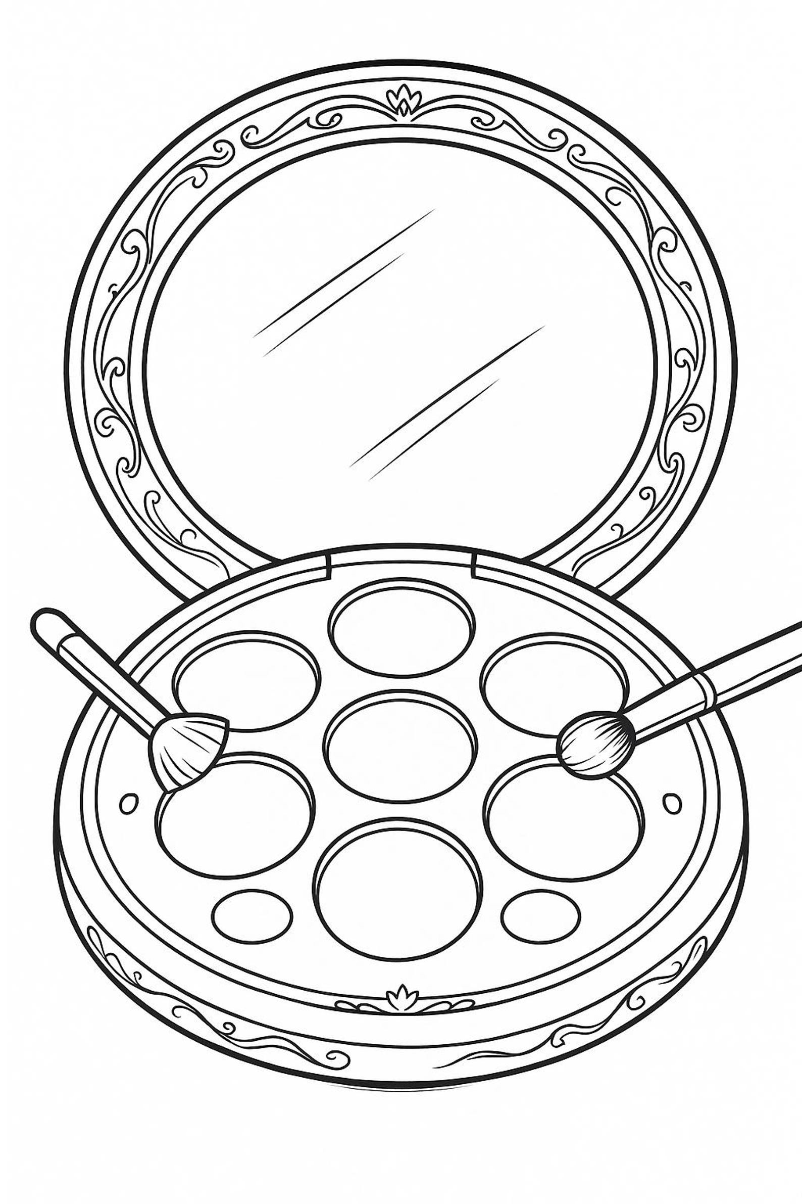 Makeover Coloring Pages - Etsy