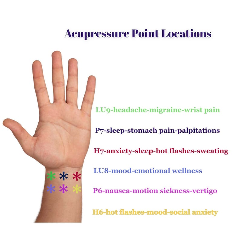 Rubber Band Snap Technique Coping Bracelet Acupressure Band for Anxiety ...