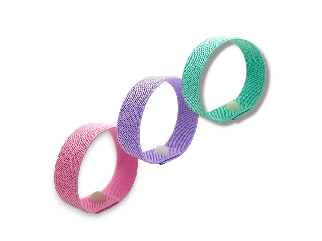 Rubber Band Snap Anxiety Bracelet – Acupressure Wristband for Coping ...