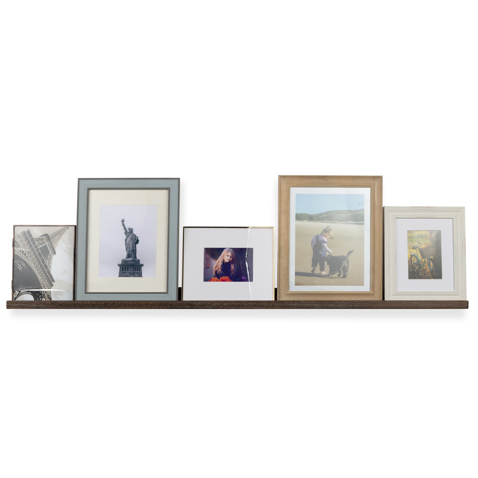 Rustic State Ted Wall Mount Extra Long Narrow Picture Ledge | Etsy