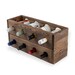 Rustic State Sonoma Solid Wood Wine Rack Table Bottle Holder - Etsy