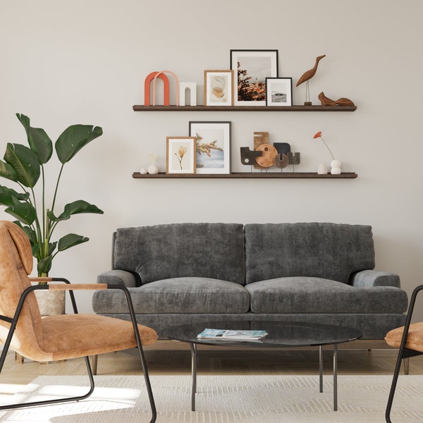 60 Inch Floating Shelves - Etsy