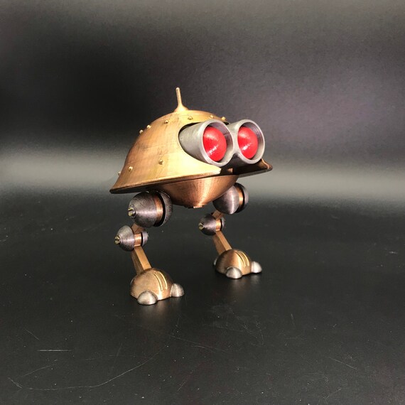 Art & Collectibles Robot Sculpture Flotsam inspired Sculpture etna.com.pe