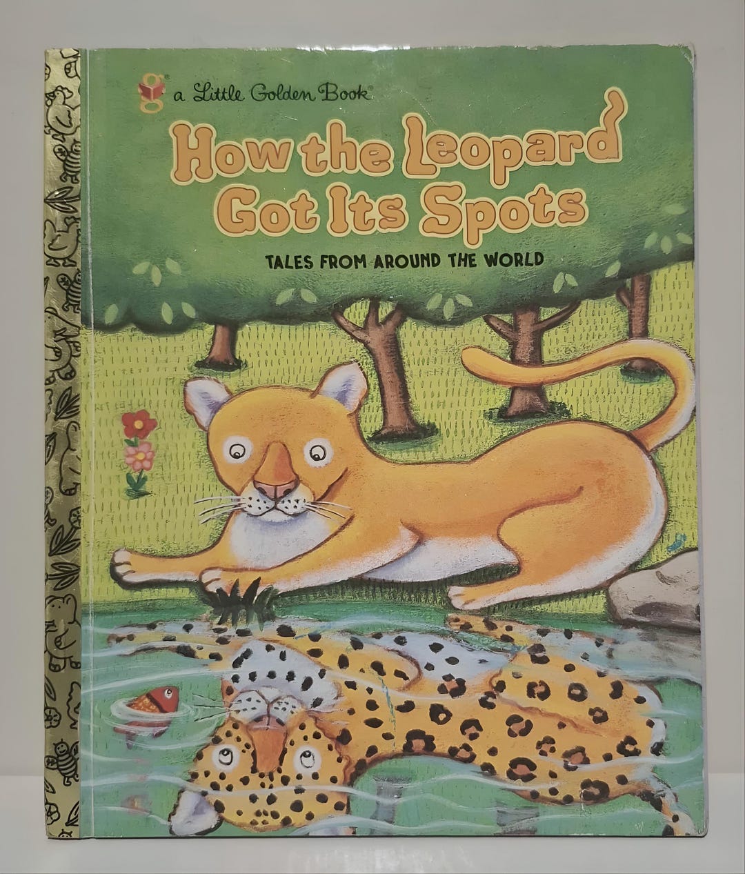 How the Leopard Got Its Spots - 2003 Vintage Little Golden Book - Good ...