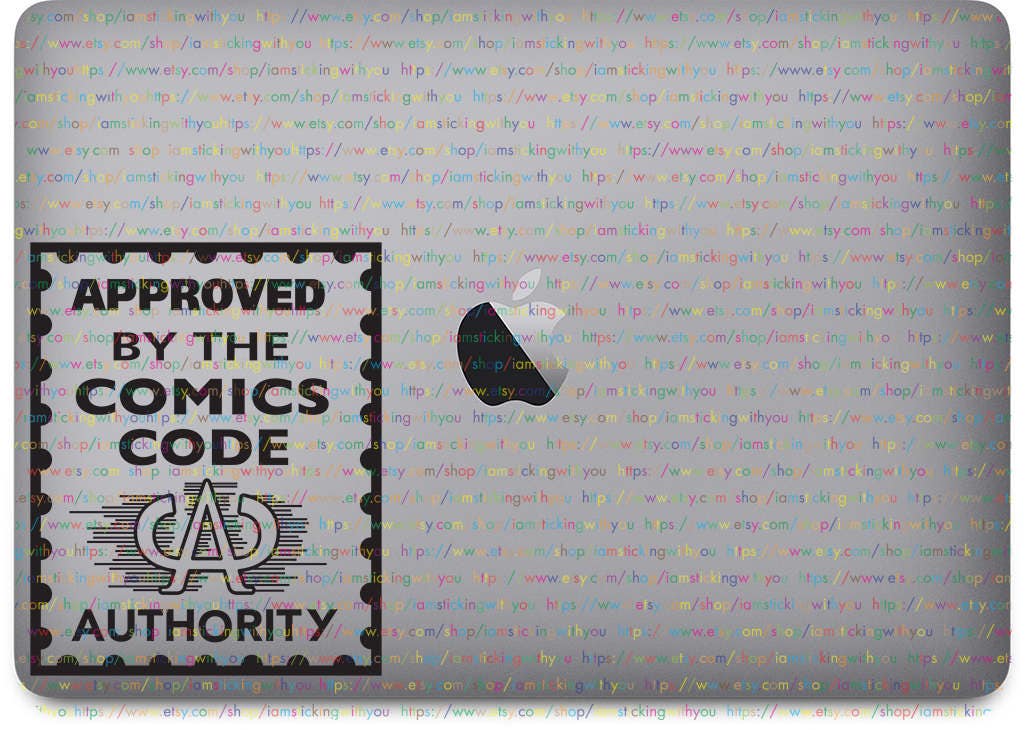 Comics Code Authority stamp | Etsy