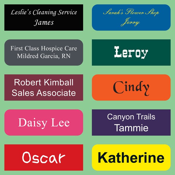 Plastic Engraved Labels - Etsy