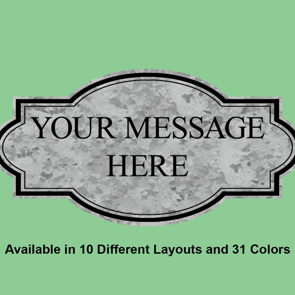 Outdoor Plastic Signs - Etsy