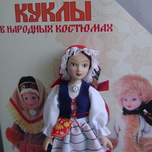 Doll in National Costume - Finnish Holiday Dress N75 Dolls in Folk ...