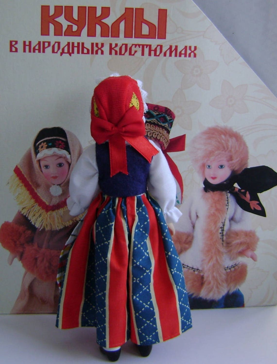 Doll in National Costume - Finnish Holiday Dress N75 Dolls in Folk ...