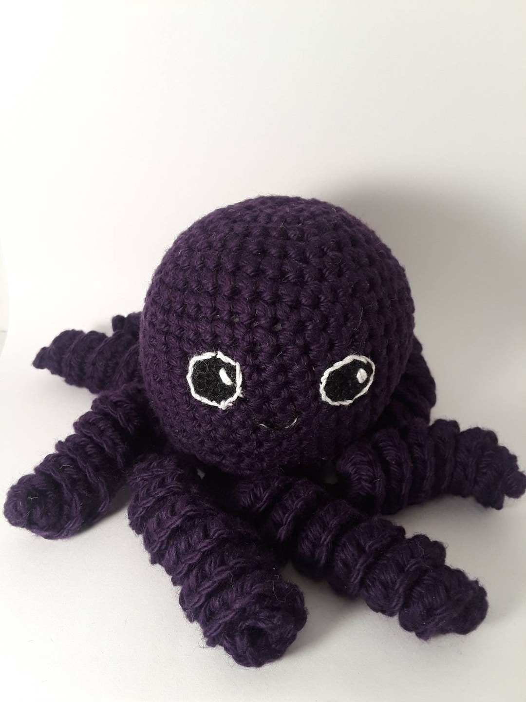Purple Octopus Stuffed Animal Size Large - Etsy