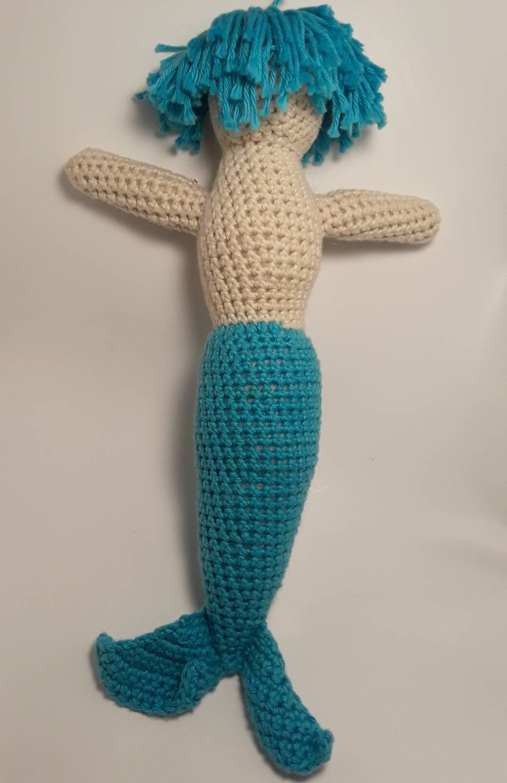 Blue Merman Doll | Medium Size - Etsy