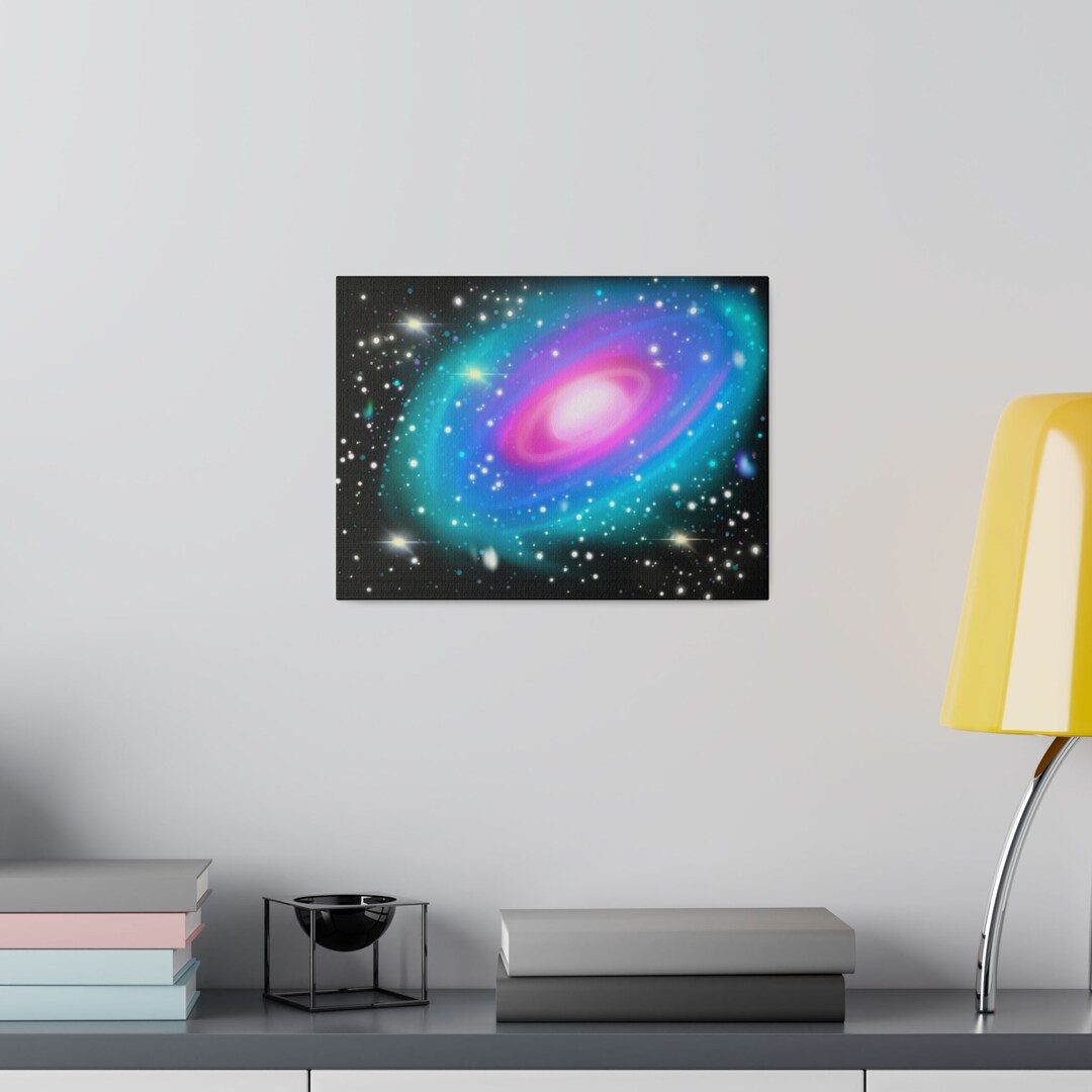 Enchanted Cosmic Canvas, Celestial Home Decor - Etsy