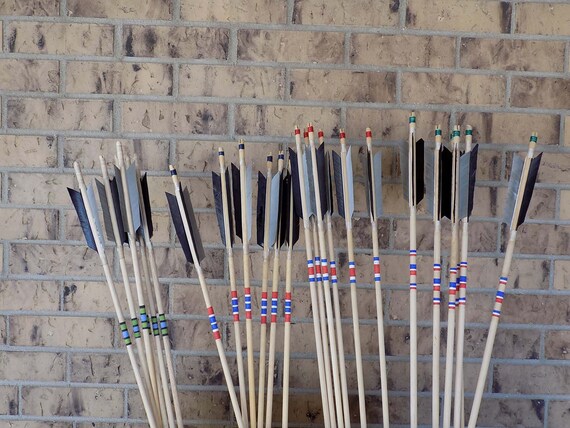Primitive STYLE Arrows set of six | Etsy