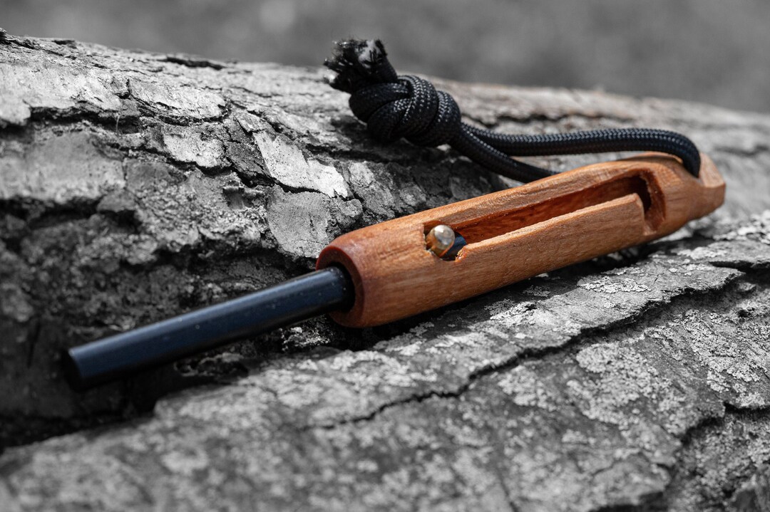 Fire Starter - Handmade Retractable With Metal Striker - Etsy