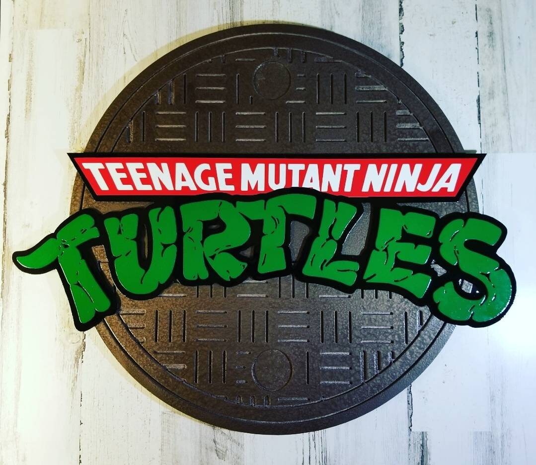 Ninja Turtle Sewer Lid Logo