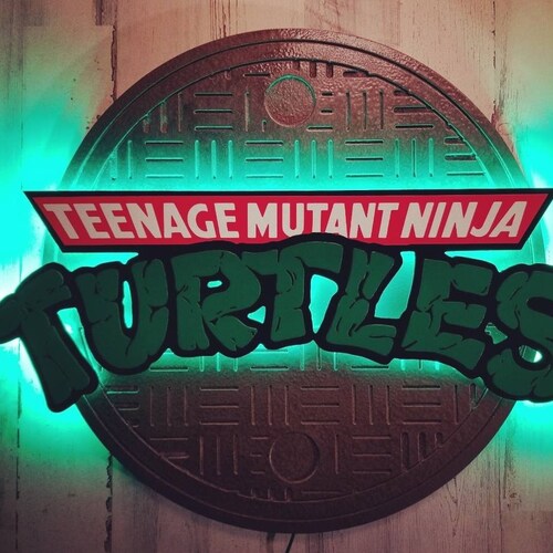 Teenage Mutant Ninja Turtles Logo TMNT LOGO | Etsy