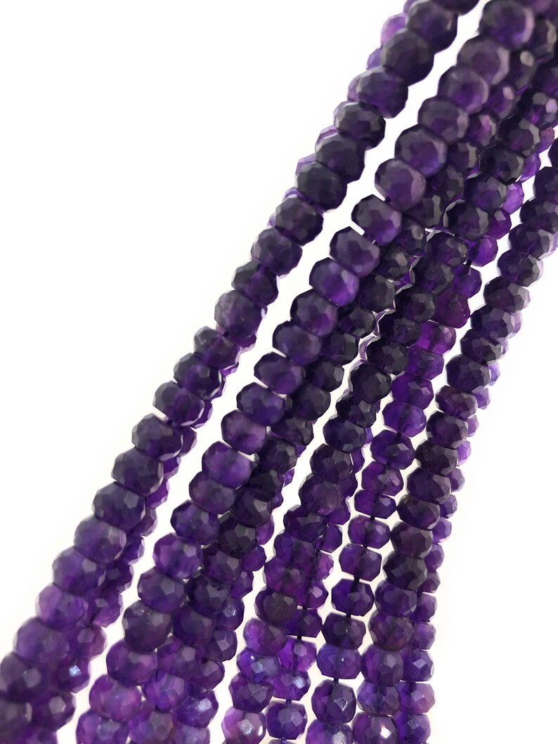 Amethyst Beads, Gemstone Beads, Amethyst, Jewelry Supplies, Jewelry ...