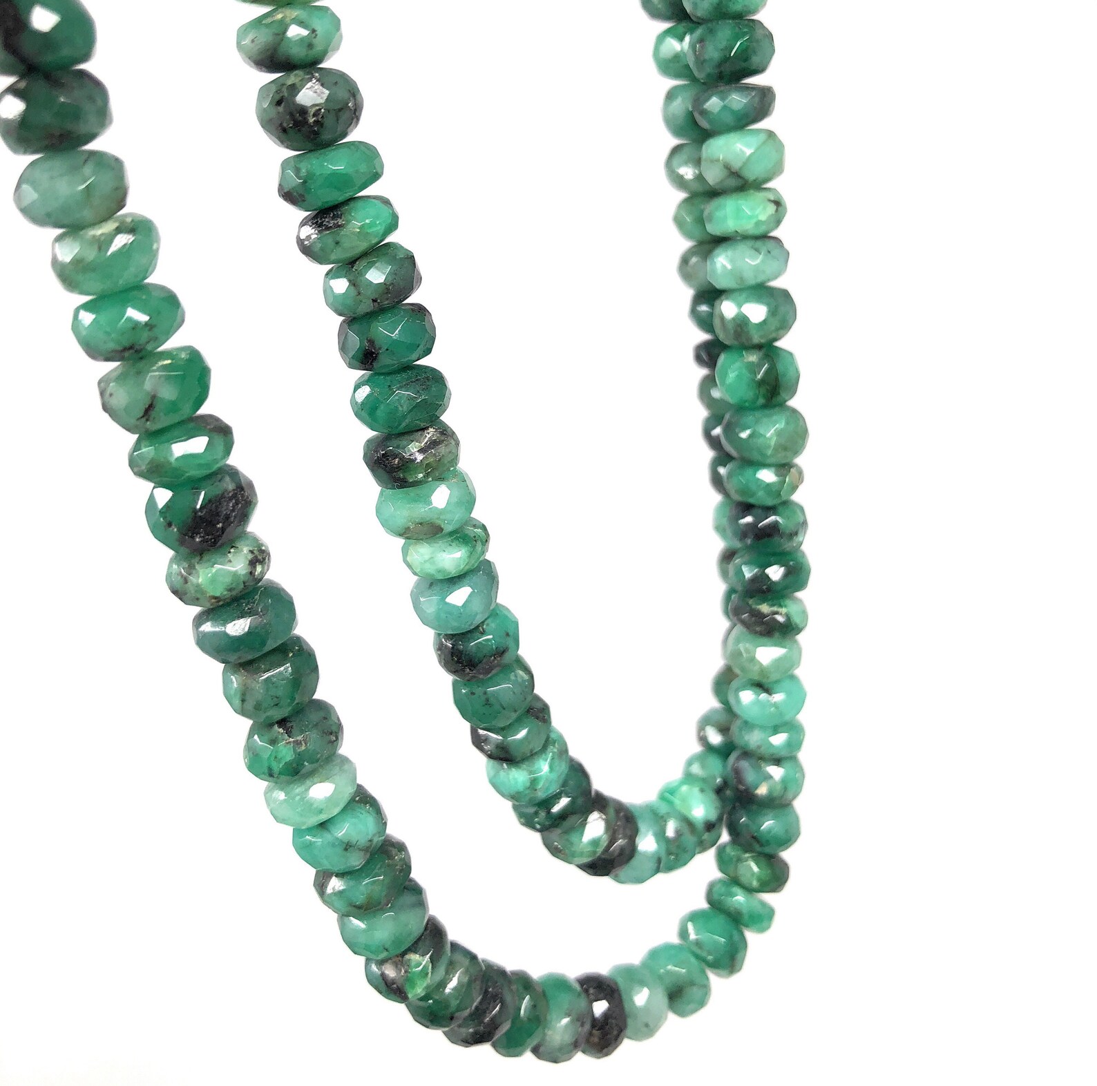 8mm Natural Emerald Beads, Gemstone Beads, Wholesale Beads, Jewelry ...