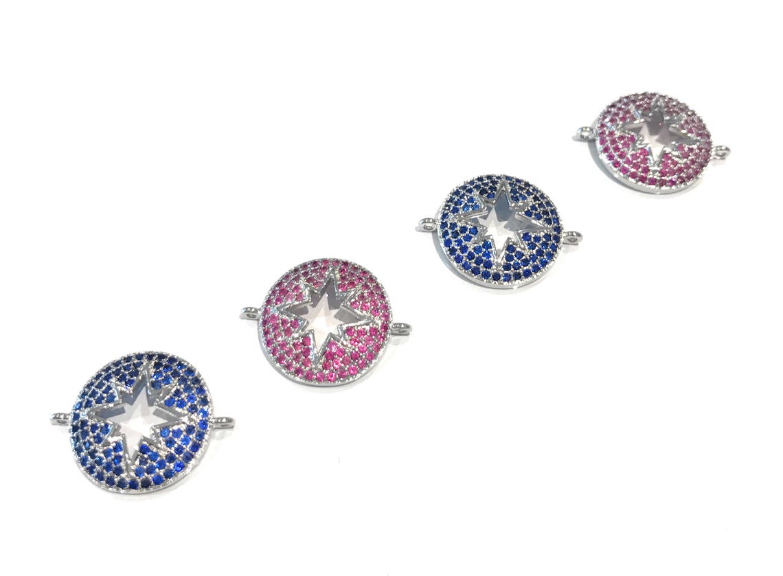 Star Connector, North Star Connector, CZ Connector, Pave Connector ...