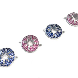 Star Connector, North Star Connector, CZ Connector, Pave Connector ...