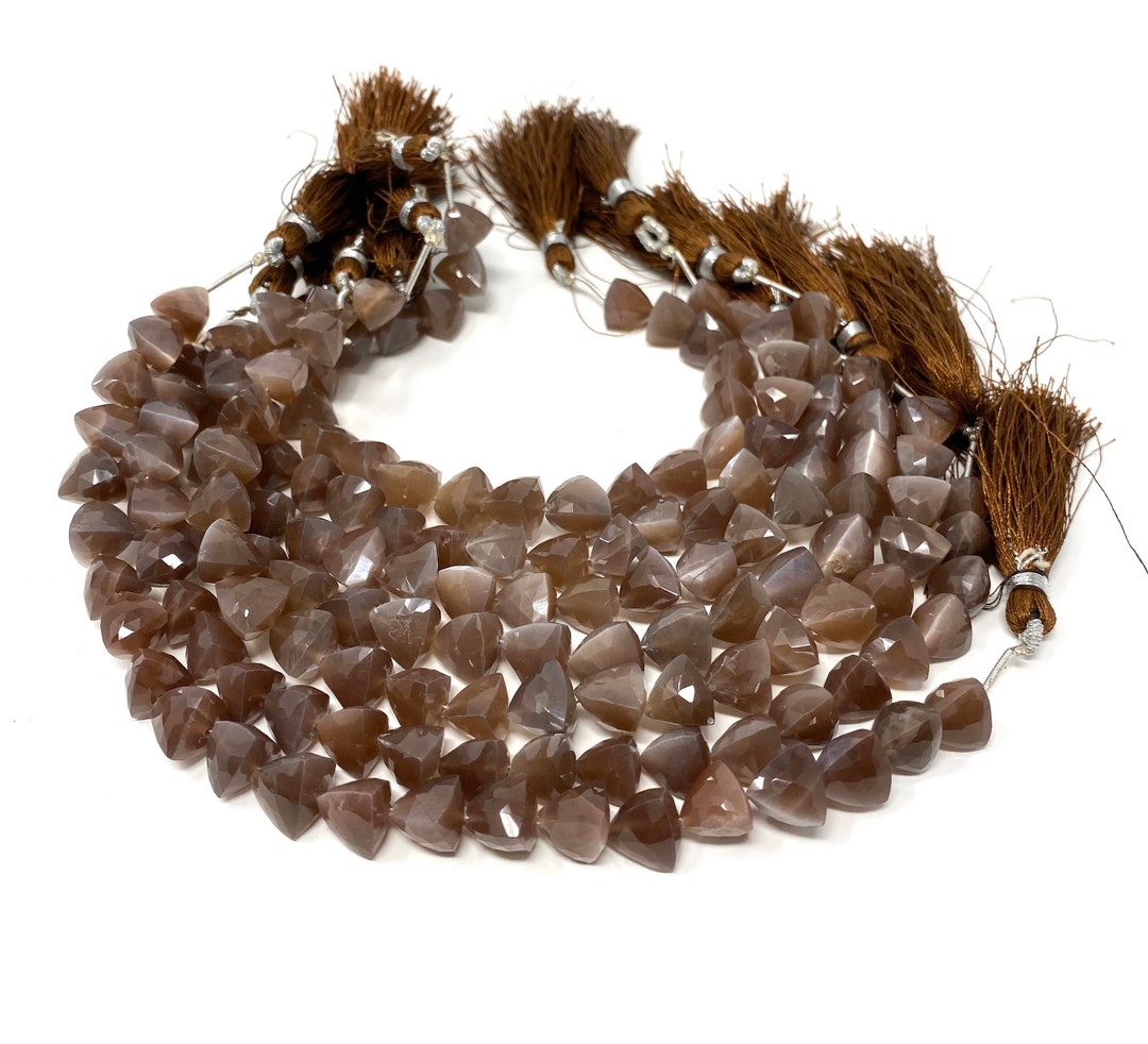 Natural Chocolate Moonstone Gemstone Beads, Chocolate Moonstone ...