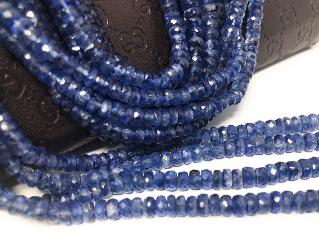 Kyanite Gemstone Beads, Jewelry Supplies, Wholesale Bulk Beads, Natural ...