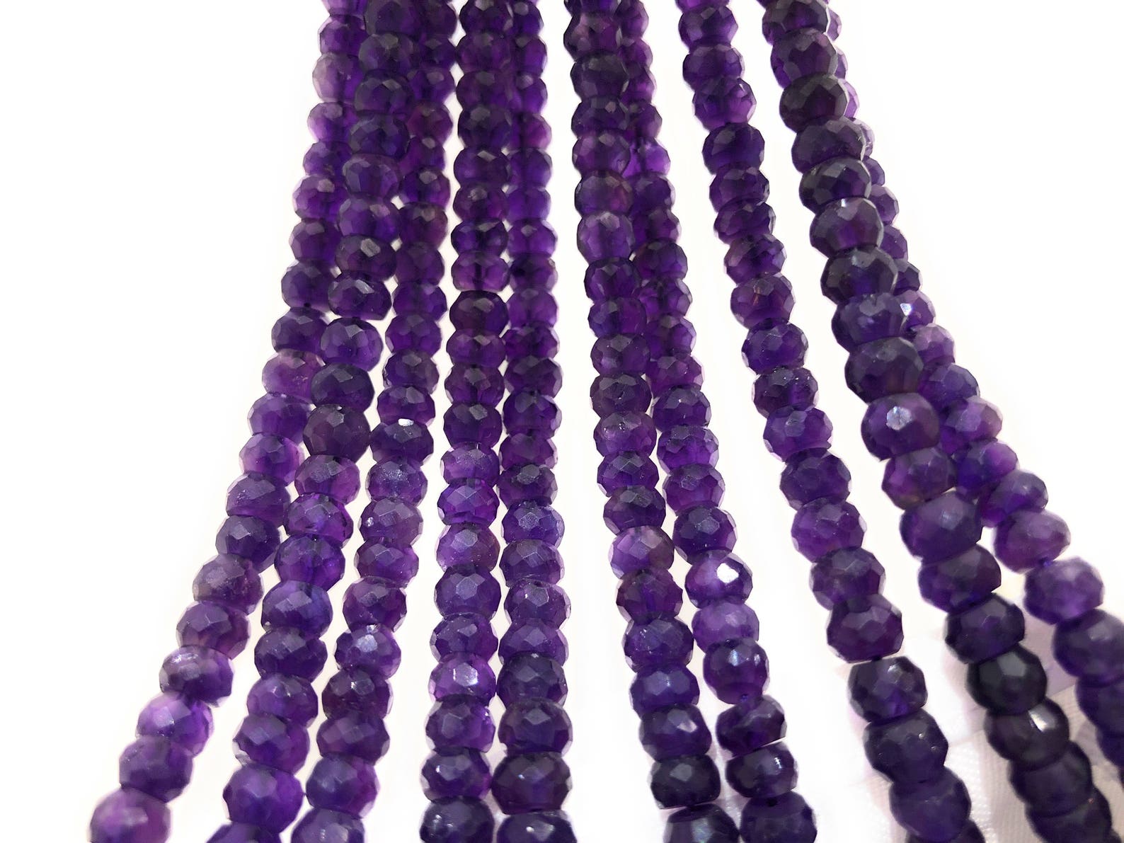 Amethyst Beads Gemstone Beads Amethyst Jewelry Supplies - Etsy