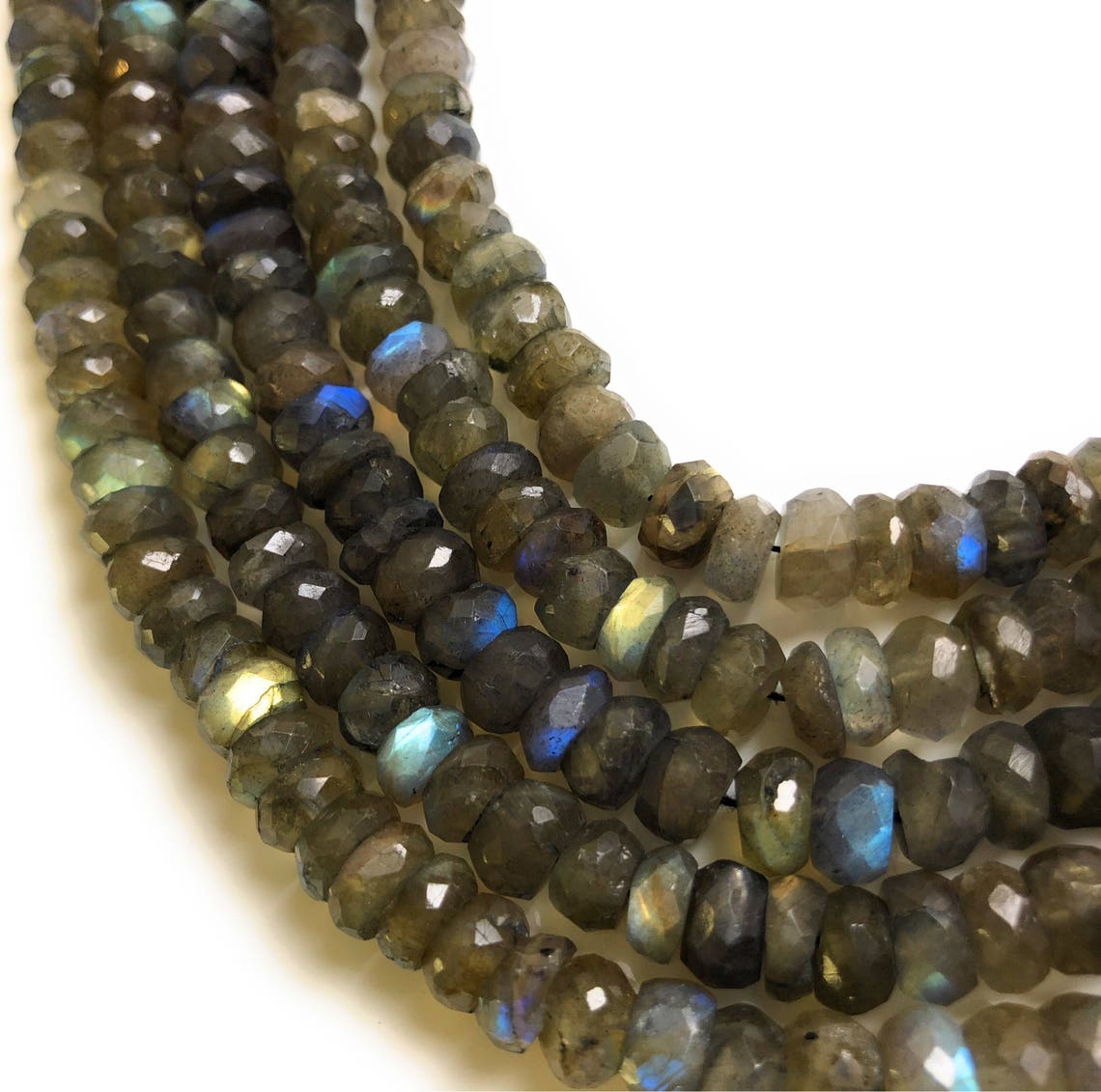 Labradorite Beads Gemstone Beads Labradorite Jewelry | Etsy