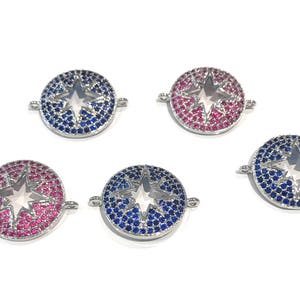 Star Connector, North Star Connector, CZ Connector, Pave Connector ...