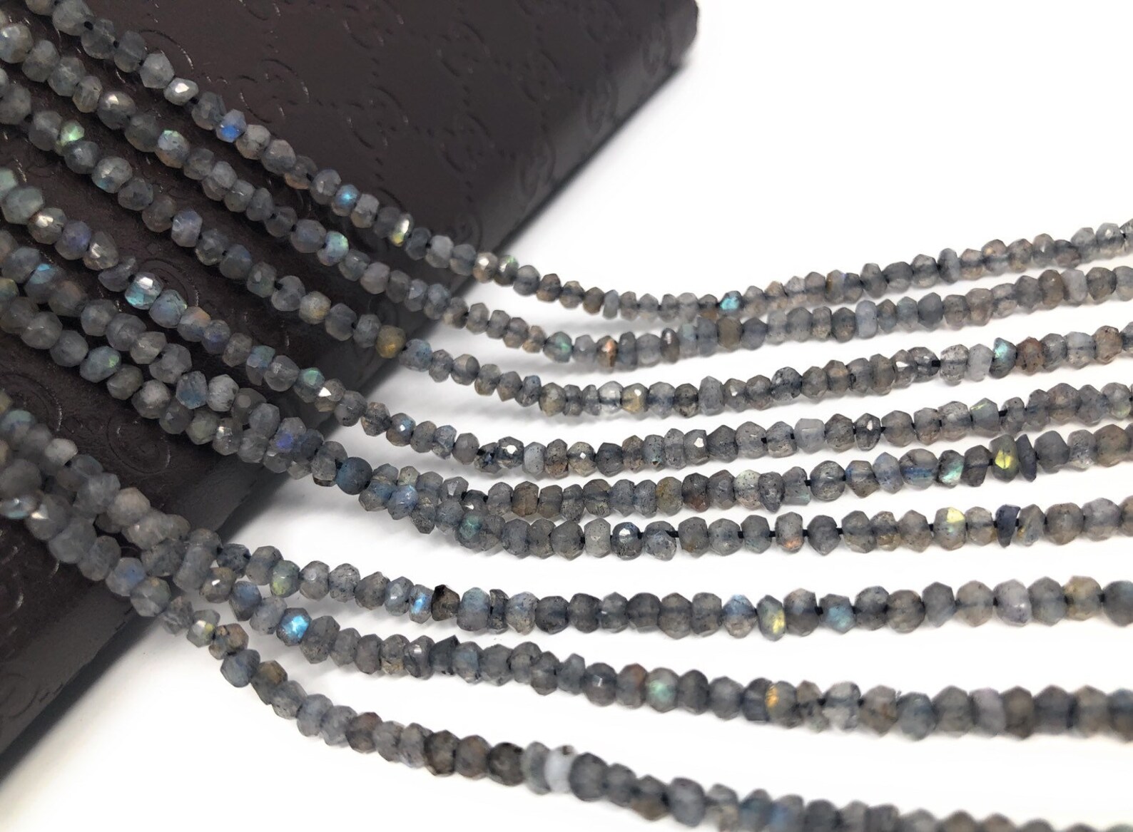 Labradorite Gemstone Beads Blue Flash Labradorite Beads Bulk - Etsy