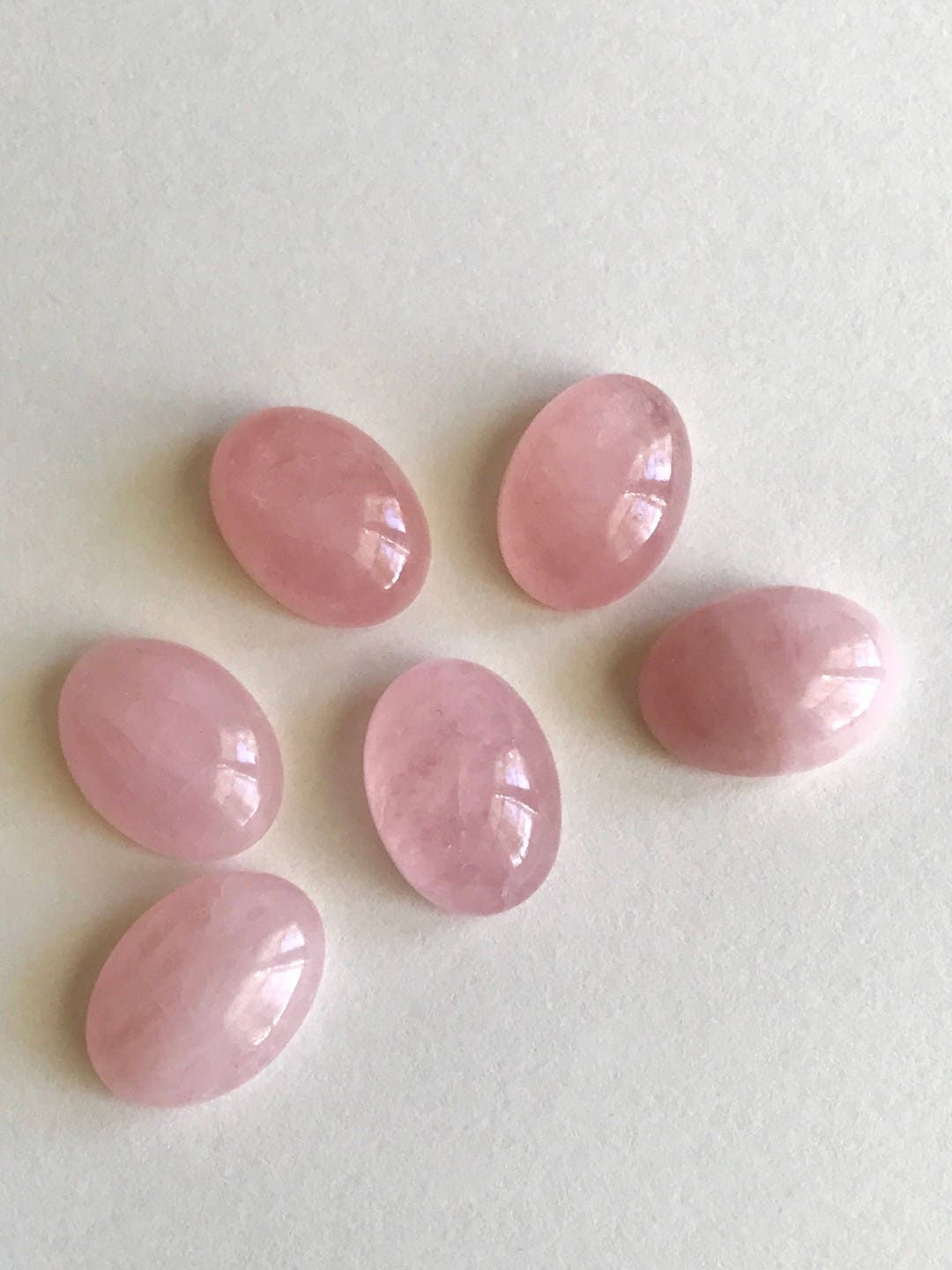 Morganite, Loose Gemstone Cabochon, Morganite Cabochon, Oval Cabochons ...