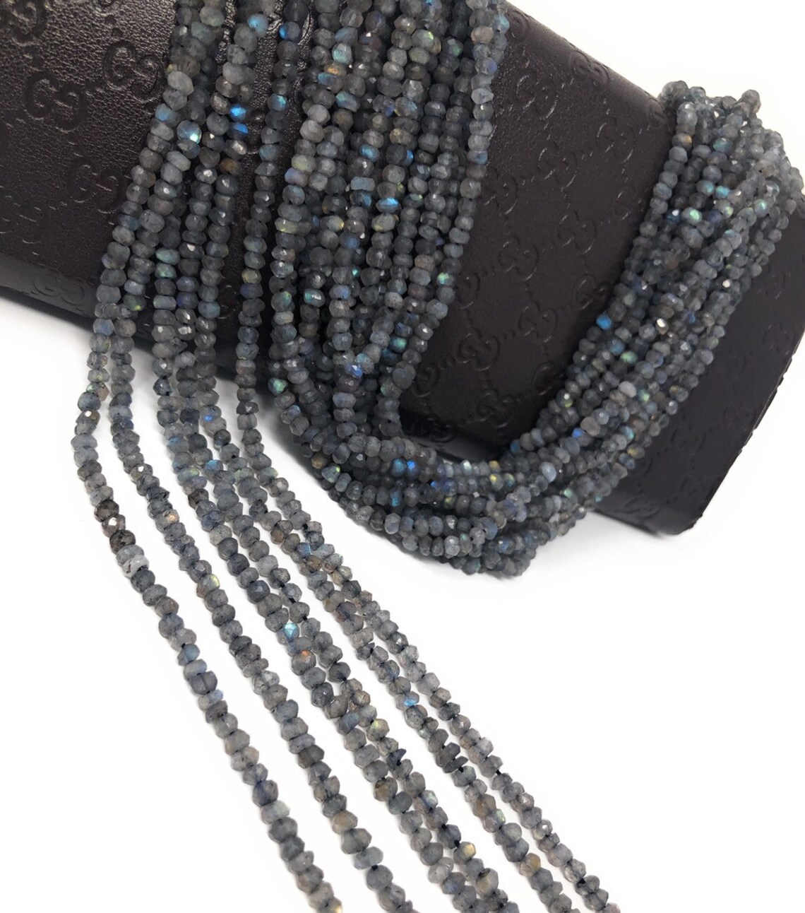 Labradorite Gemstone Beads Blue Flash Labradorite Beads Bulk - Etsy