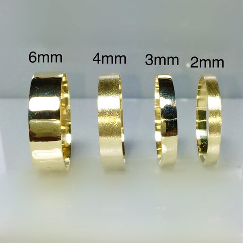 SALE 14k/10k Solid Gold Ladies Gold Rings Stacking Rings - Etsy