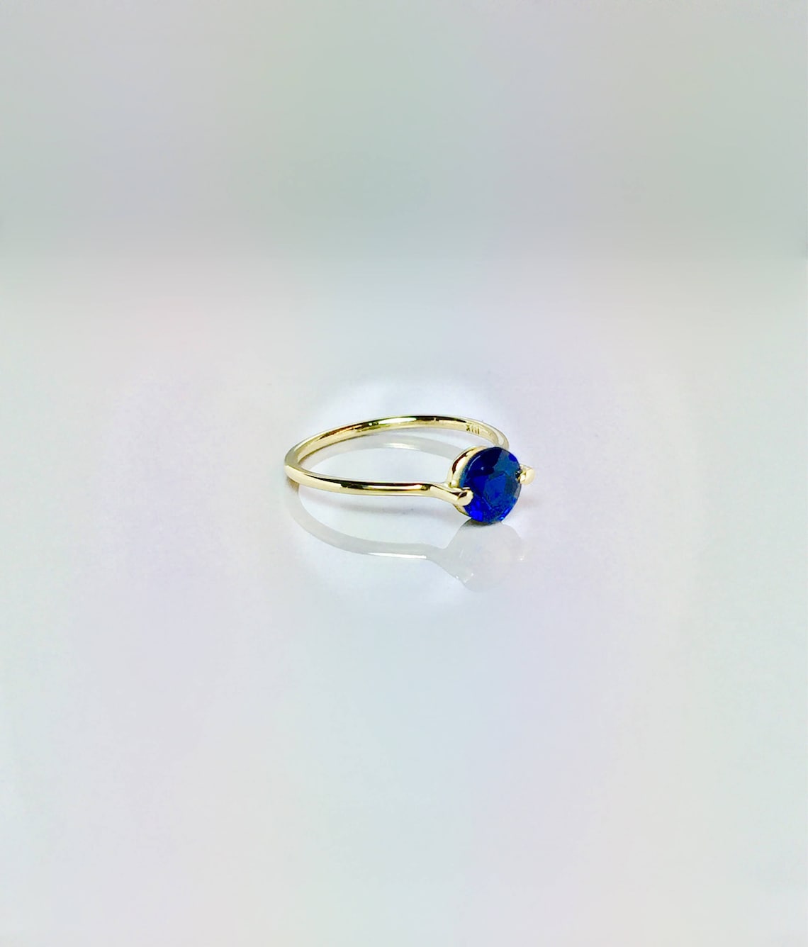 14k 10k Solid Gold Baby Ring Birthstone Ring Charms 14k - Etsy